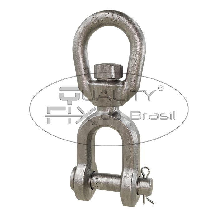 Destorcedor Giratório Olhal x Manilha Aço Carbono - Quality Fix do Brasil